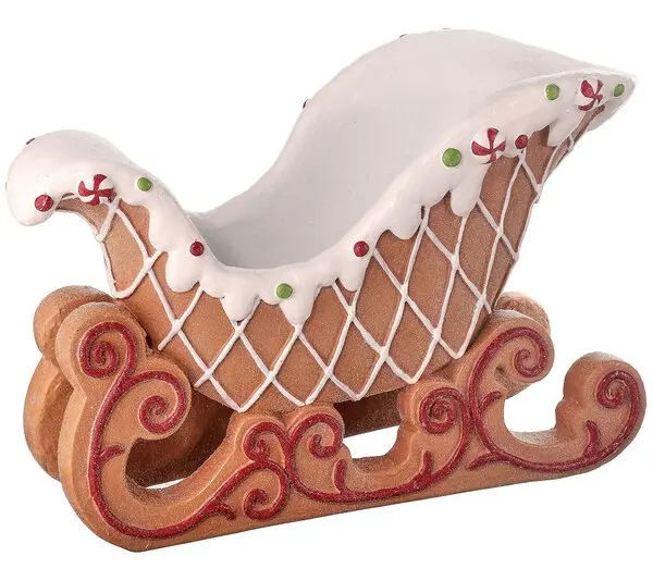 VALERIE PARR HILL 16' Gingerbread Sleigh Valerie - One-color