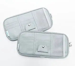 AUTOFIT S/2 Visor Organizers W/ Sunglass Holderby Ezbrands - One-color