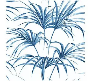 NEXTWALL Tropical Palm Leaf Peel And Stick Wall Paper Roll - One-color