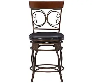 POWELL Home Fashions Troughton Scroll Design Co Unter Stool