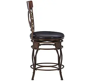 POWELL Home Fashions Troughton Scroll Design Co Unter Stool