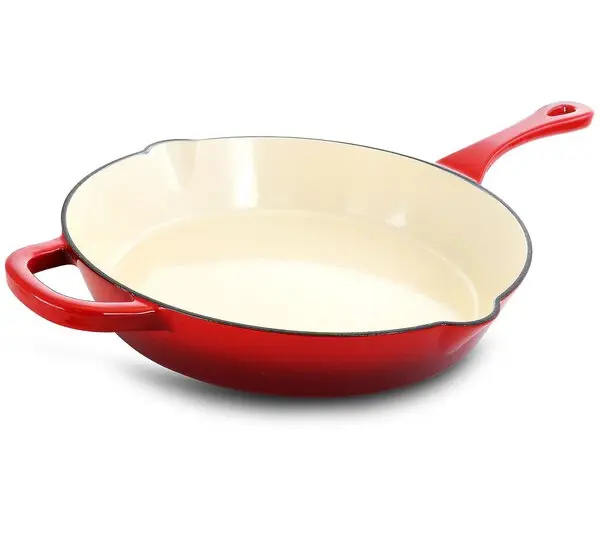 CROCK-POT Artisan 12 Inch Enameled Cast Iron Sk Illet - One-color
