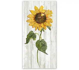 COURTSIDE MARKET Sunflower Autumn Ii 12x24 Canv As Wall Art - One-color
