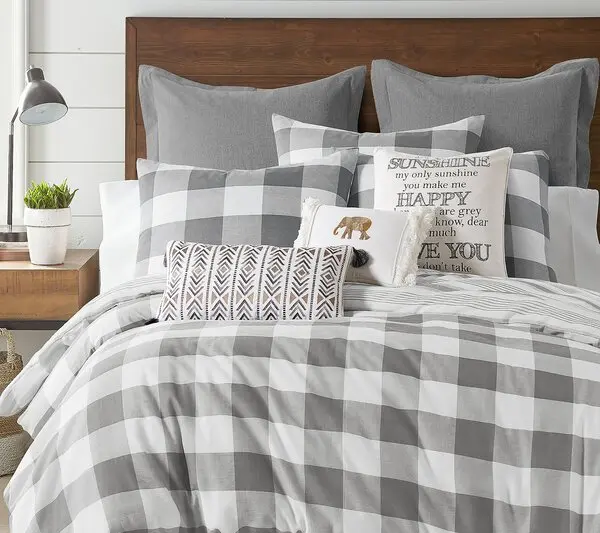 LEVTEX HOME Camden Twin Duvet Set By - One-color