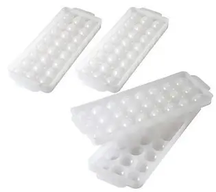 GOURMAC Ice Ball Trays, Set Of 3 - One-color