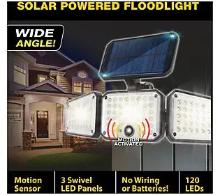 BELL & HOWELL Bell + Howell Bionic Floodlight Max Solar Power Ed Motion Ligh
