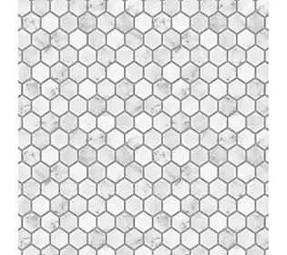 NEXTWALL Marble Hexagon Peel And Stick Wallpape R Roll - One-color
