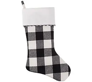 HAUTE DECOR Hangright Buffalo Check 20' Stocking