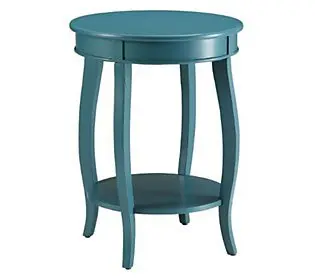 HOMEROOTS Round Wooden Side Table