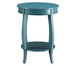 HOMEROOTS Round Wooden Side Table