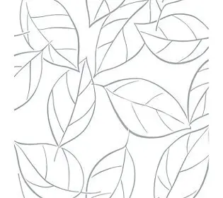 NEXTWALL Tossed Leaves Peel And Stick Wallpaper Roll - One-color