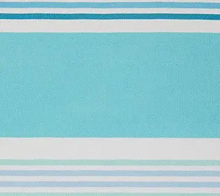 DESIGN IMPORTS 14' X 72' Beach Stripe Outdoor T Ble Runner