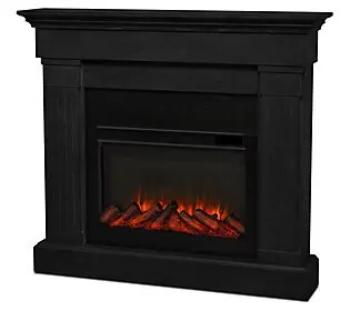 REAL FLAME Crawford Slim Electric Fireplace - One-color