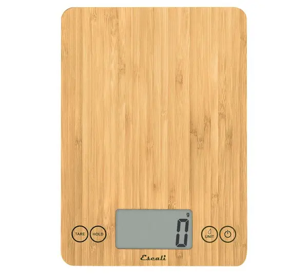 ESCALI Arti Digital Kitchen Scale Bamboo - One-color