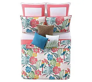 OCEANFRONT RESORT Coco Paradise Twin Xl Quilt S Et