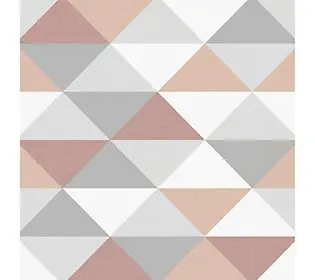 NEXTWALL Mod Triangles Peel And Stick Wallpaper Roll - One-color