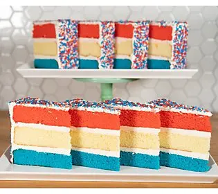 CARLO'S BAKERY Single Layer Cake Slices - One-color