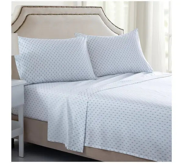 SUTTON HOME FASHIONS Printed Pattern Sheet Set Twin - One-color