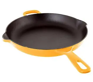 CHANTAL COOKWARE Chantal 10' Round Cast Iron Skillet - One-color