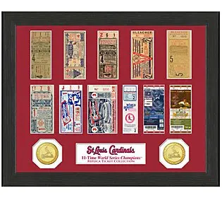 HIGHLAND MINT St. Louis Cardinals World Series Ticket Collect Ion - One-color