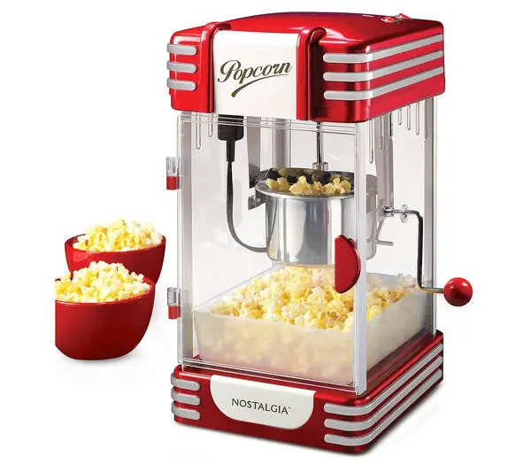 NOSTALGIA 2.5 Oz. 47 Retro Popcorn Cart Kettle