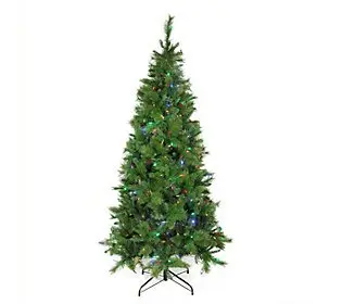 NORTHLIGHT 7' Slim Mount Beacon Pine Tree Mul I Led Lights
