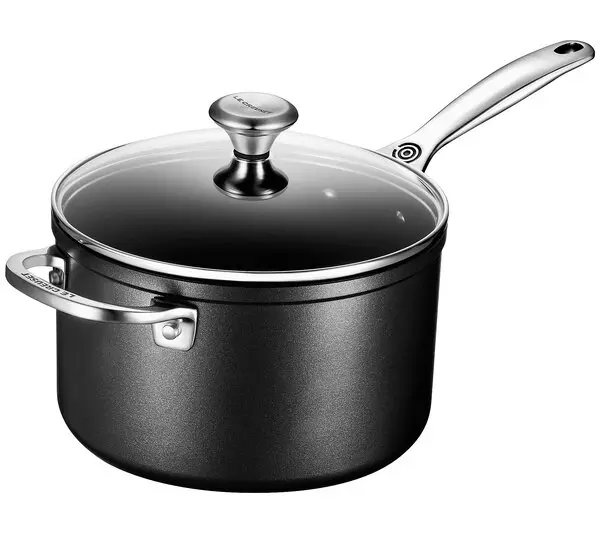 LE CREUSET Nonstick Pro 4-qt Saucepan & Glass L Id W Ss Knob - One-color