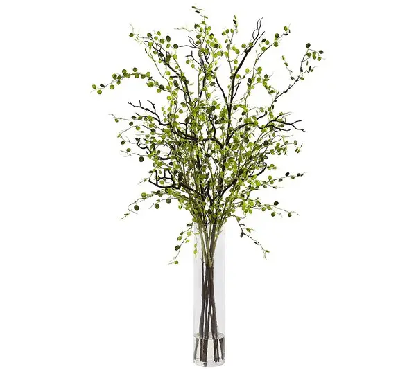 NEARLY NATURAL Night Willow Arrangement By