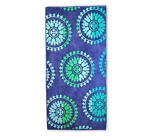 SUPERIOR Cotton Oversized Absorbent Spinning-wh Eel Beach Towel - One-color
