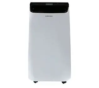 AMANA Portable Air Conditioner With Remote Cont Ol In Whi/blk - One-color