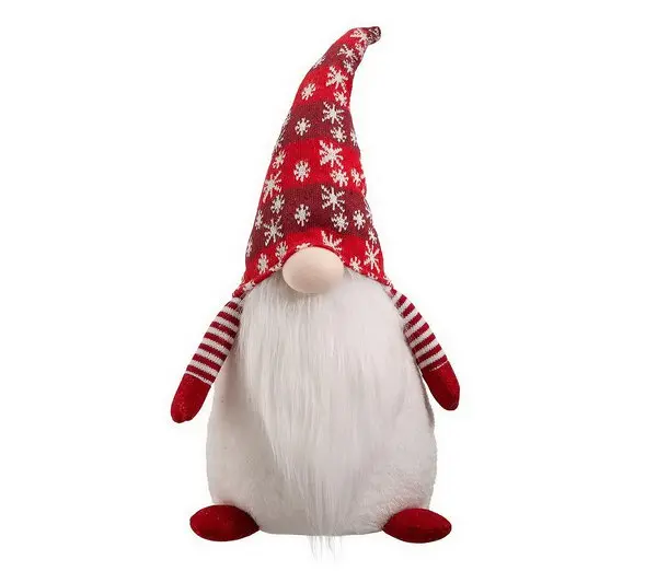 GLITZHOME Put A Gnome In Your Home Good Luck Ch Ristmas Gnome - One-color
