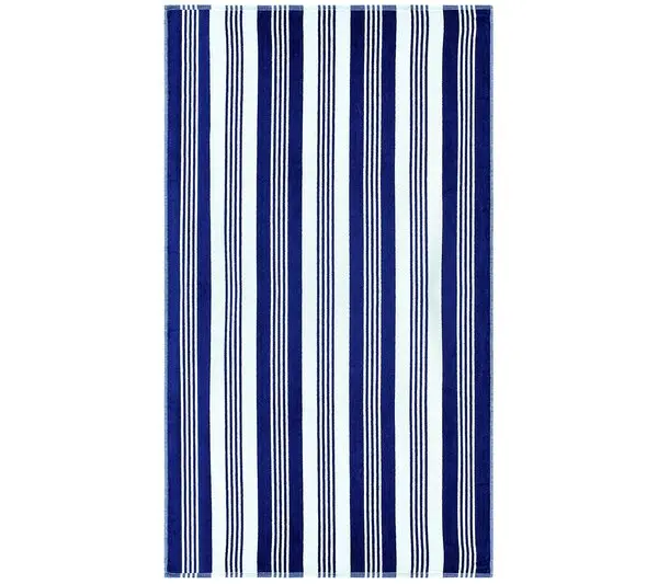SUPERIOR Cotton Stripe Absorbent Mauist Beach T Wel Set - One-color