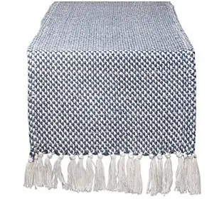 DESIGN IMPORTS 15' X 108' Woven Table Runner - One-color