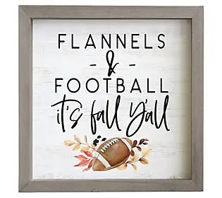 SINCERE SURROUNDINGS Flannels & Football . Rustic Frame Sincere S Rroundings - One-color