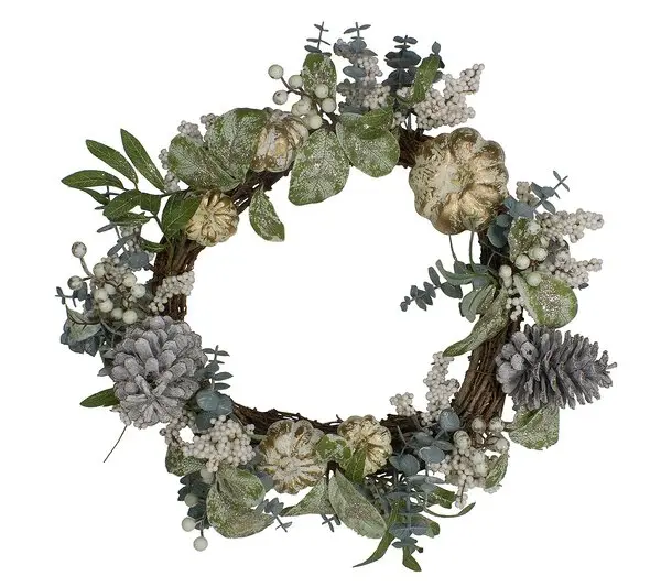 NORTHLIGHT Harvest Wreath - One-color