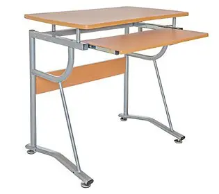 TECHNI MOBILI Complete Computer Workstation Desk With Storage - One-color