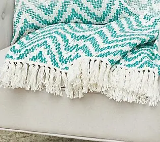 C&F HOME Chevron Throw
