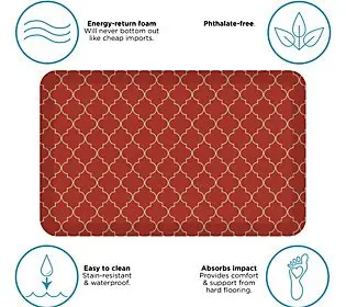 GELPRO 20x32' Trellis Designer Comfort Mat - One-color