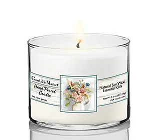 COURTSIDE MARKET Hydrangea Circular Candle Glas S 9.6 Oz - One-color