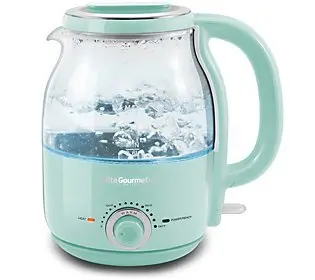 ELITE Gourmet 1.2l Electric Honeypot Glass Kett Le - One-color