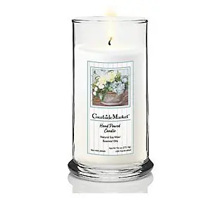 COURTSIDE MARKET Fresh Cut Status Candle Glass 8 Oz - One-color