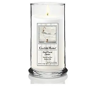 COURTSIDE MARKET Bath I Status Candle Glass, 18 Oz - One-color