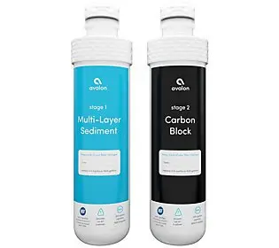 AVALON 2 Stage Replacement Filters For W Ater Coolers - One-color