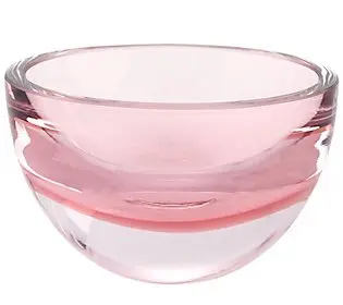 BADASH CRYSTAL Penelope Raspberry 6' Candy Or Serving B Owl - One-color