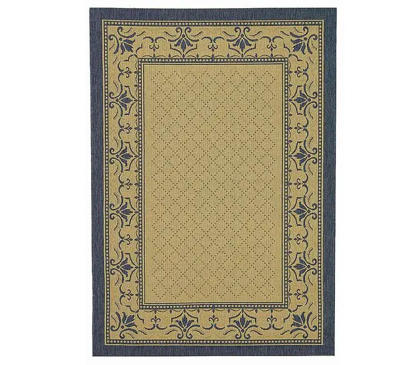 SAFAVIEH Courtyard Trellis Vine 7'10' X 11' Rug - One-color