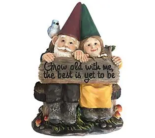 SANTA'S WORKSHOP Swi 11' Grow Old With Me Gnomes - One-color
