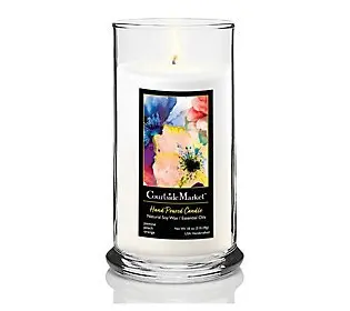 COURTSIDE MARKET Color-flowers Ii Status Candle Glass 18 Oz - One-color