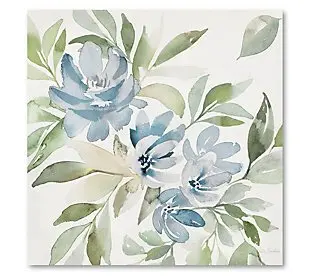 COURTSIDE MARKET Blue Paradise Picks Ii 16x16 C Anvas Wall Art - One-color