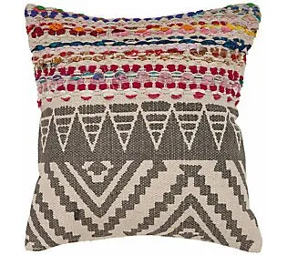 OX BAY TRADING CO. Ox Bay Boho Geometric Throw Pillow - One-color