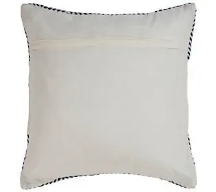 OX BAY TRADING CO. Ox Bay Nautical Diamond Throw Pillow